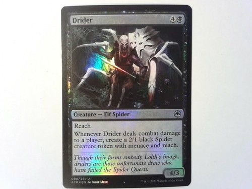 Foil Drider Forgotten Realms - Magic the Gathering MTG AFR | eBay