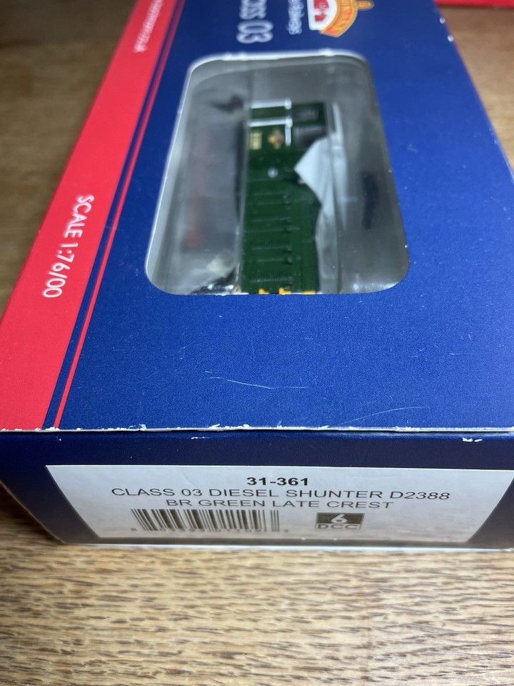 Bachmann Class 03 Diesel Shunter Locomotive D2388 BR Green OO Gauge DCC ...