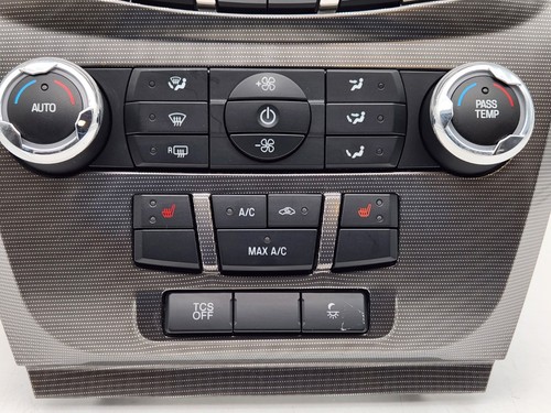 2010-2012 Ford Fusion AC Heater Climate Control Radio Control Panel OEM ...