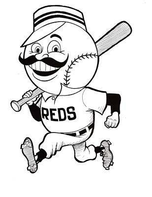 VINTAGE STYLE CINCINNATI REDS 8X10 TEAM MASCOT PHOTO BASEBALL MLB | eBay
