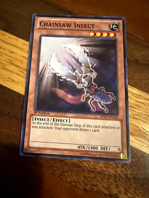 Chainsaw Insect BP01-EN142 1st Edition Rare LP + BONUS | eBay