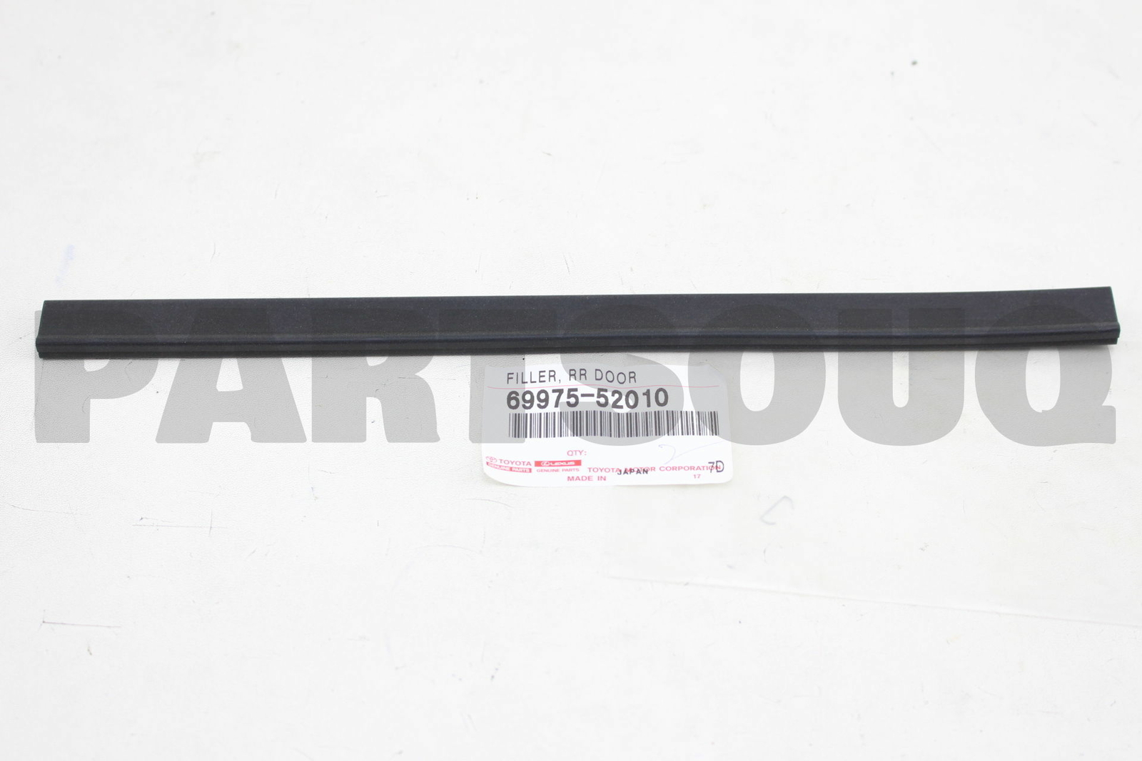 6997552010 Genuine Toyota FILLER, REAR DOOR GLASS CHANNEL 69975-52010 ...
