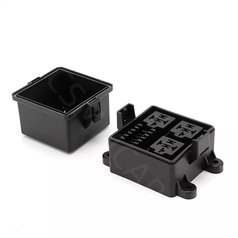 5-Pin 40A Relay ATC ATO Fuse Holder 3 Way Relay Box 12V Waterproof For ...