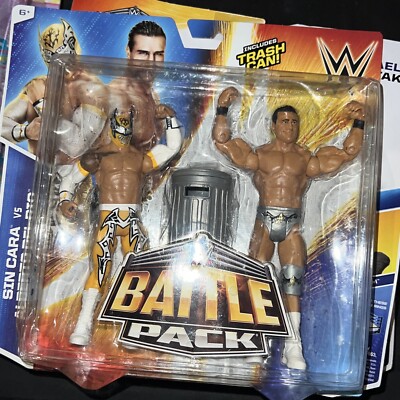Sin Cara & Alberto Del Rio Battle Pack 31 Mattel Toys Wrestling Action ...