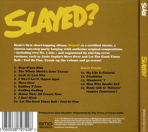 Slayed? by Slade (CD, 2022) for sale online | eBay
