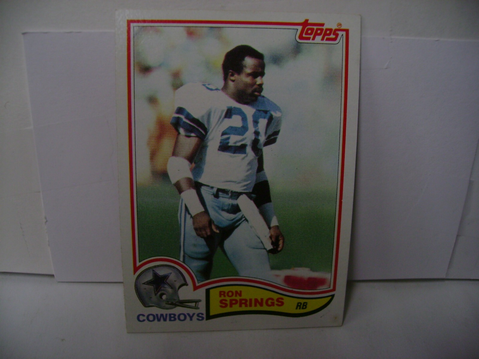 1982 TOPPS FOOTBALL #325 RON SPRINGS | eBay