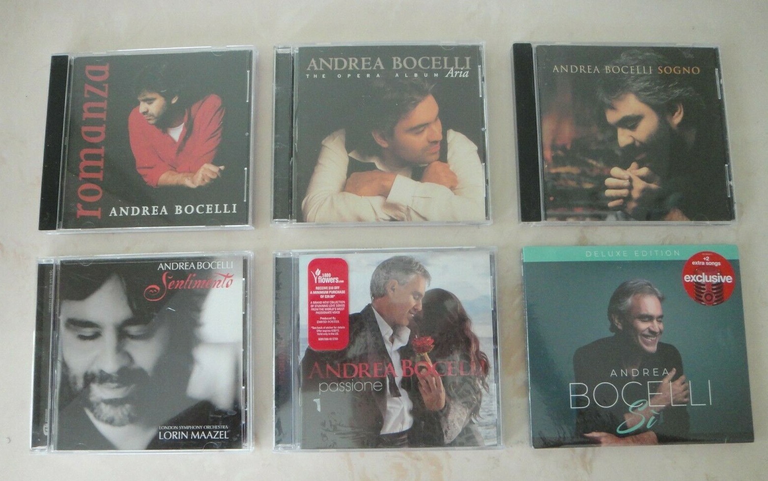 Andrea Bocelli Albums