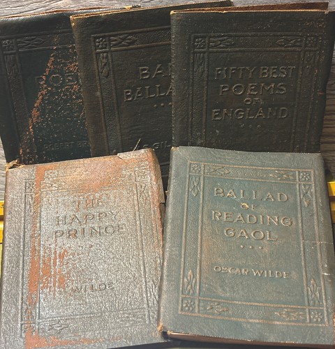 Little Leather Library Set Of 5 Books - Browning, Gilbert, Various ...
