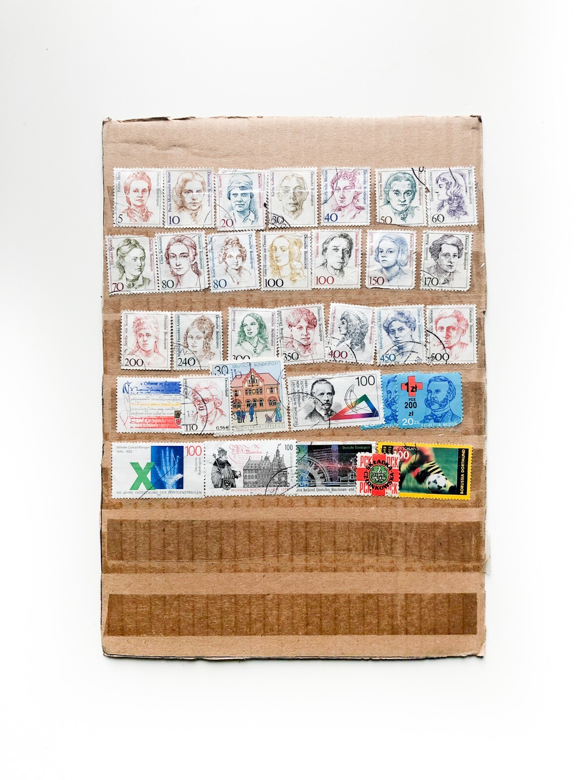 Vintage 1960s Stamp Album with Polish and German Stamps from 90s | eBay UK