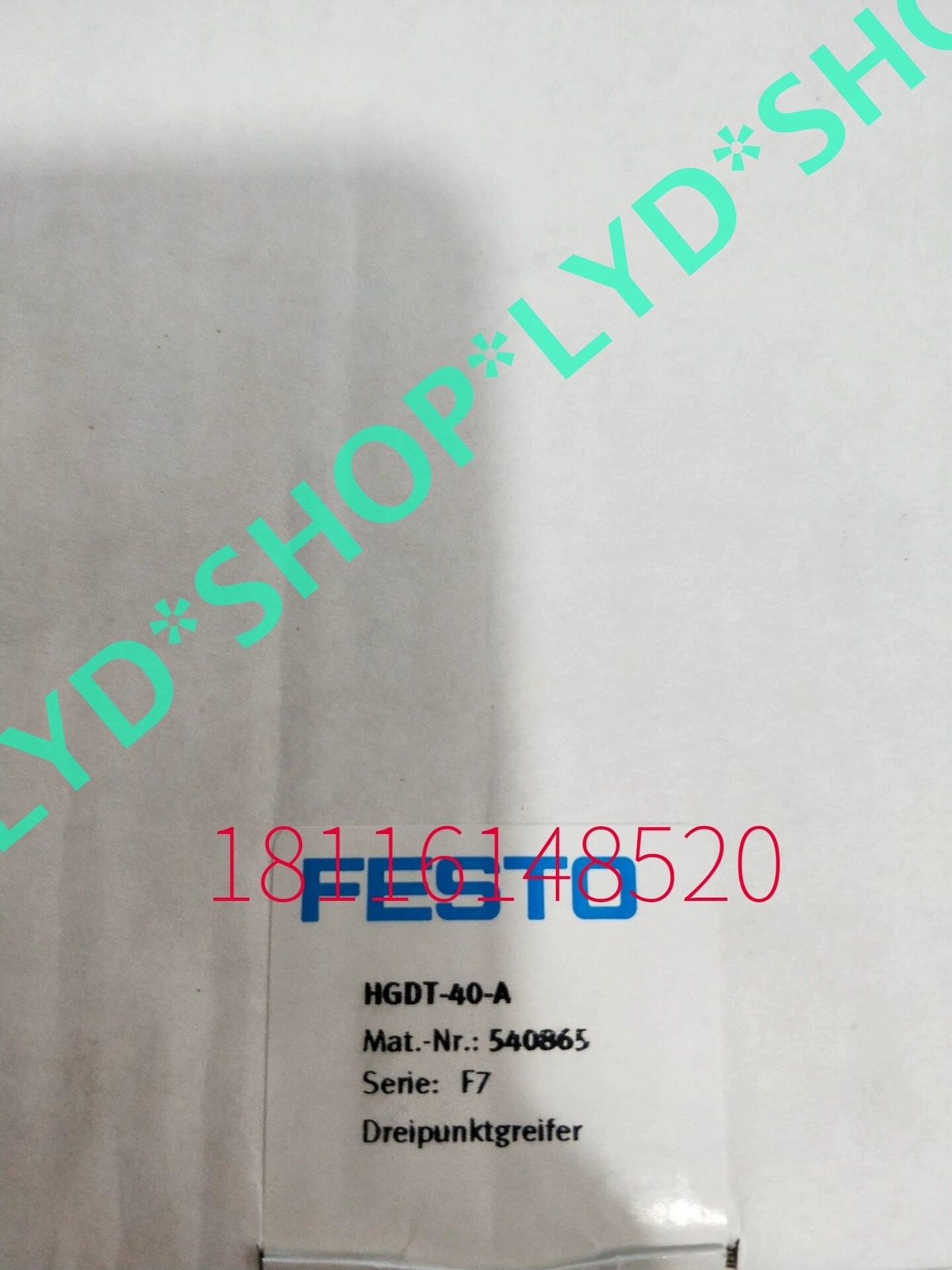 1pcs FESTO HGDT-40-A 540865 three-point air claw | eBay