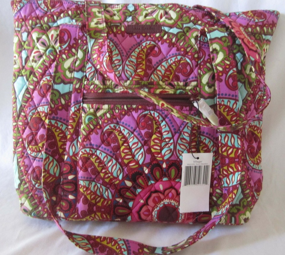 Vera Bradley VILLAGER Purse Handbag Tote U Pick Color/Pattern NEW | eBay