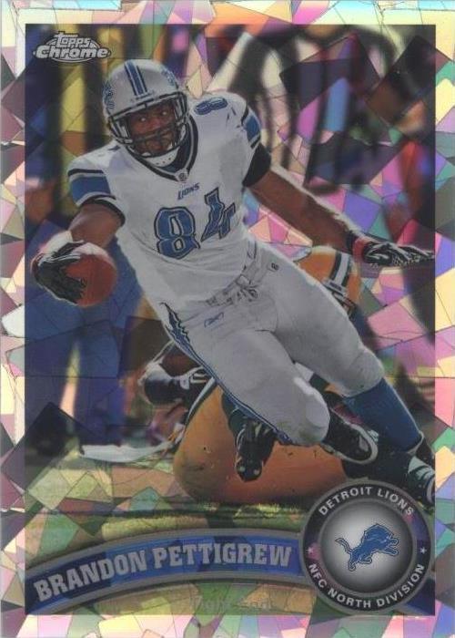 2011 Topps Chrome - Brandon Pettigrew #49 Crystal Atomic Refractor /139 ...