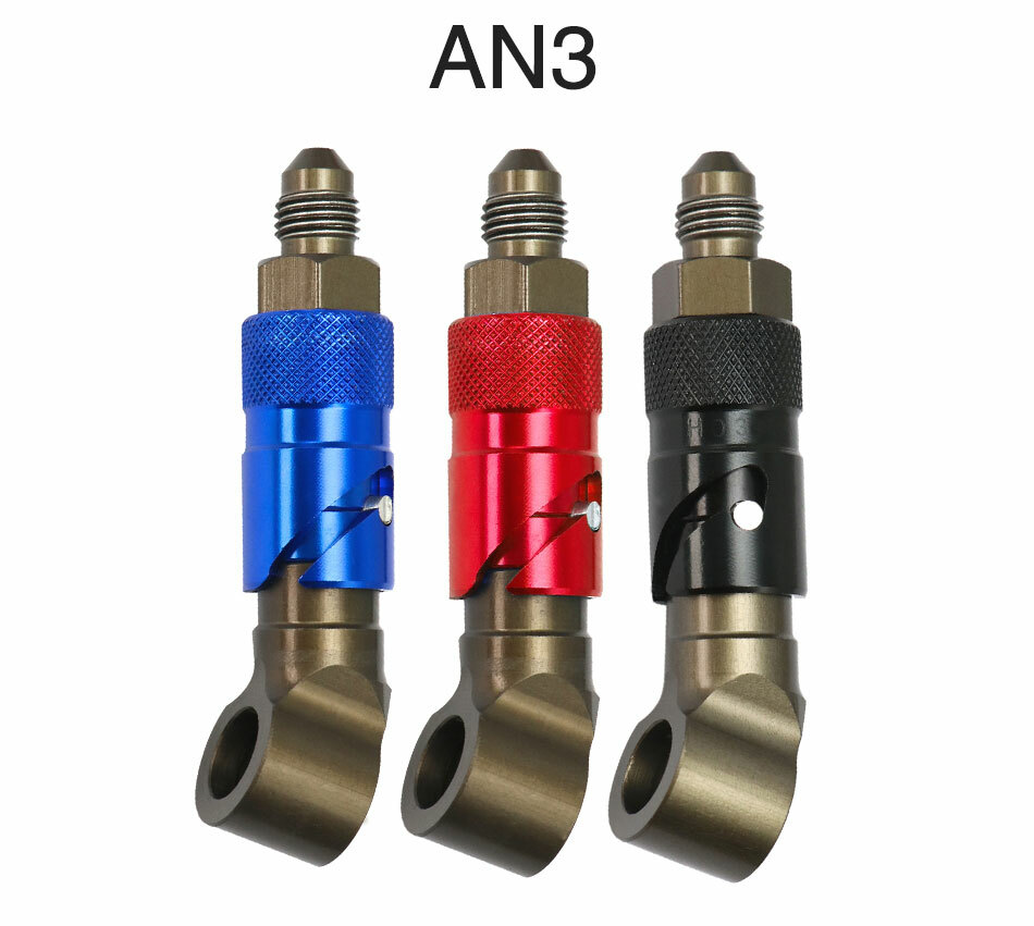 Motorbike Brake Caliper AN3 Quick Release Connect Fitting Adapter Brake ...
