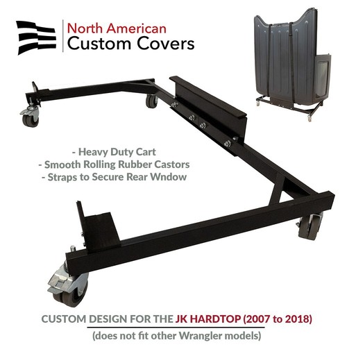 Jeep Wrangler JK Hardtop Storage Cart Rack 2 and 4 Door 2013 2014 2015 ...