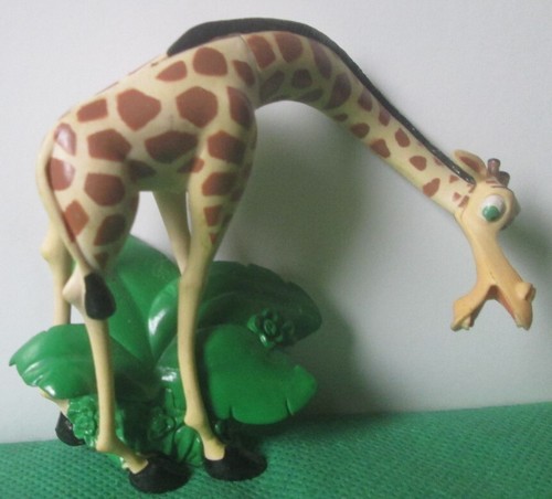 Madagascar MELMAN Giraffe PVC Figure 3", DWA DecoPac | eBay