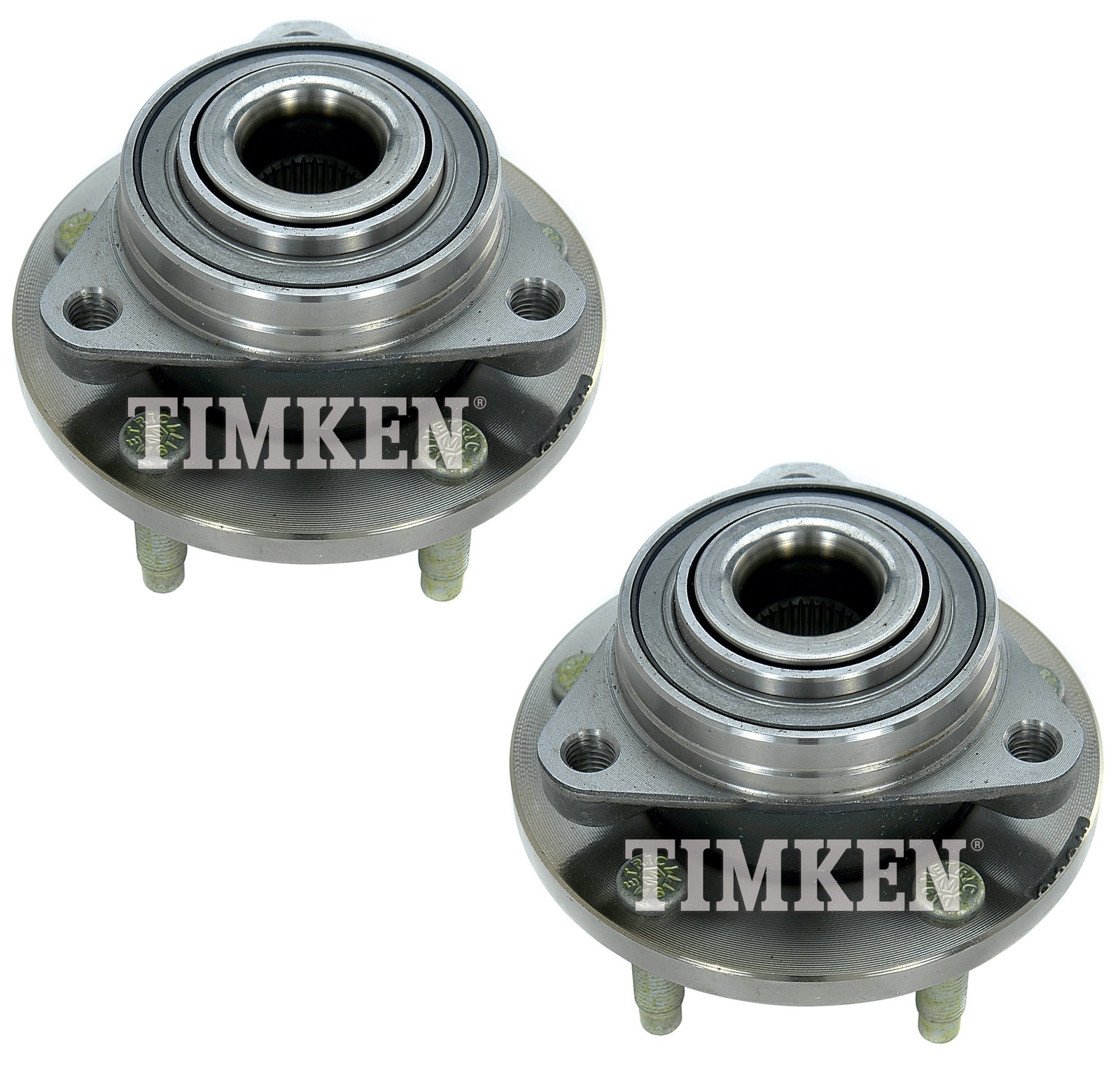 Pair Set 2 Front Timken Wheel Bearing & Hub Kits for Chevrolet HHR Non ...
