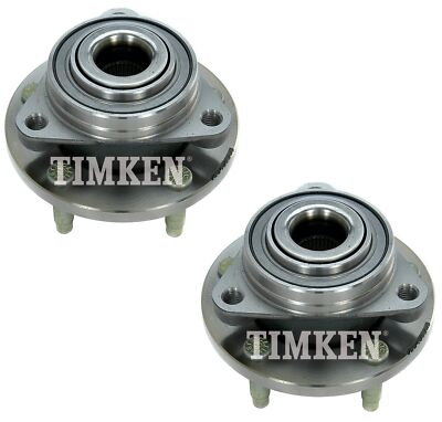 Pair Set 2 Front Timken Wheel Bearing & Hub Kits for Chevrolet HHR Non ...