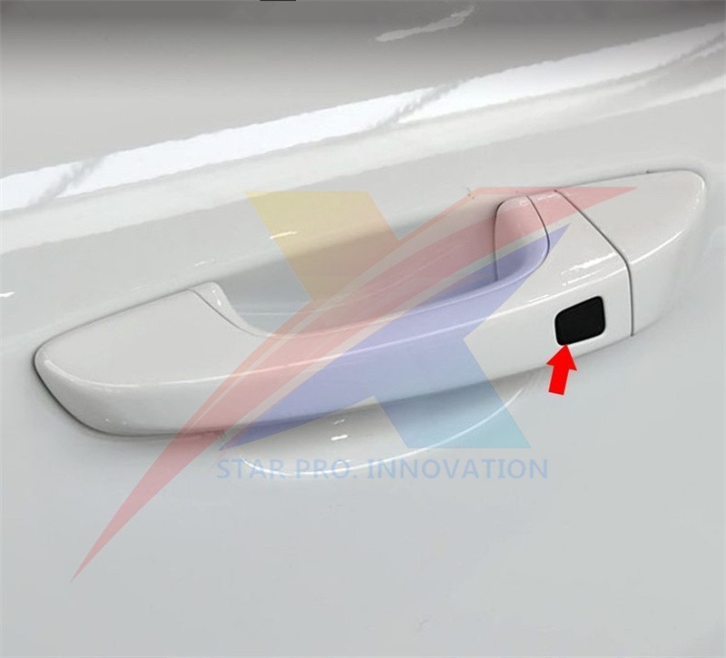 L&R Rubber Outer Side Door Handle Sensor Button Cap For Porsche Cayenne ...