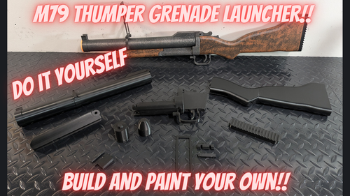M79 Grenade Launcher - Thumper - Mancave Must - 3D Printed - DIY ...