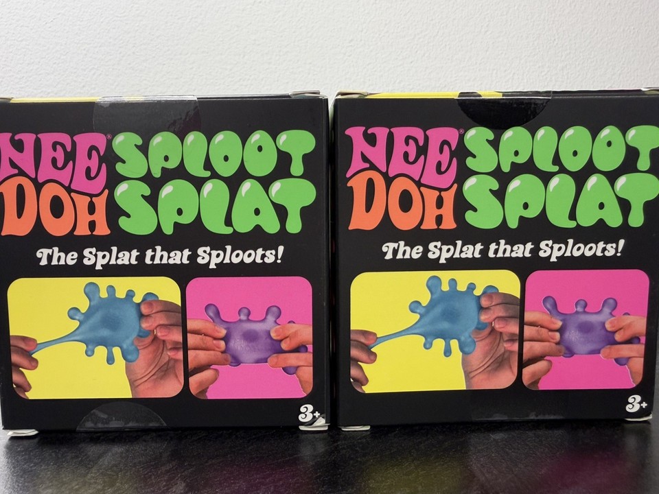 New sealed Nee Doh Green And Blue Sploot Splat | eBay