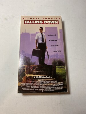 Falling Down VHS VCR Video Tape Movie Michael Douglas Used RARE ...