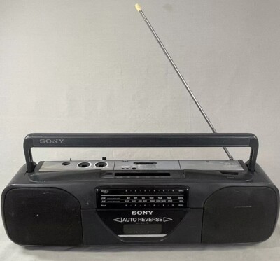 Sony Boombox CFS-202 Shell Replacement Housing RARE VINTAGE w/antenna ...