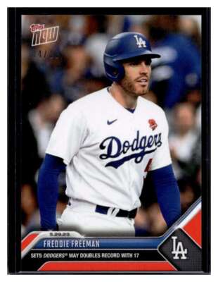 2023 Topps Now #362 Freddie Freeman Red Parallel Card #d 4/10 | eBay