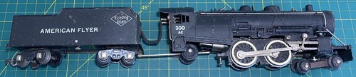 American Flyer #300AC Atlantic Steam Locomotive and Tender (Type III) S ...