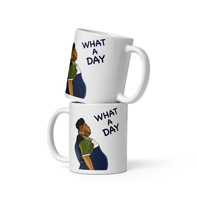 Funny "What A Day" Mug - Harvey Price Inspired Meme Coffee Cup Gift ...