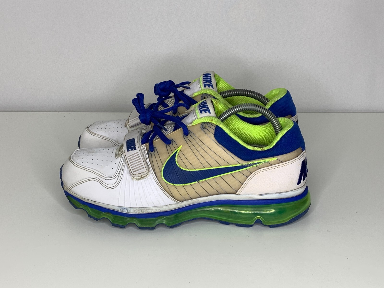 *RARE* Nike Air Max Trainer 1+ White/Varsity Royal-Vo… - Gem