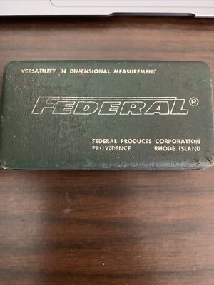 Indicators - Federal Testmaster Dial Indicator