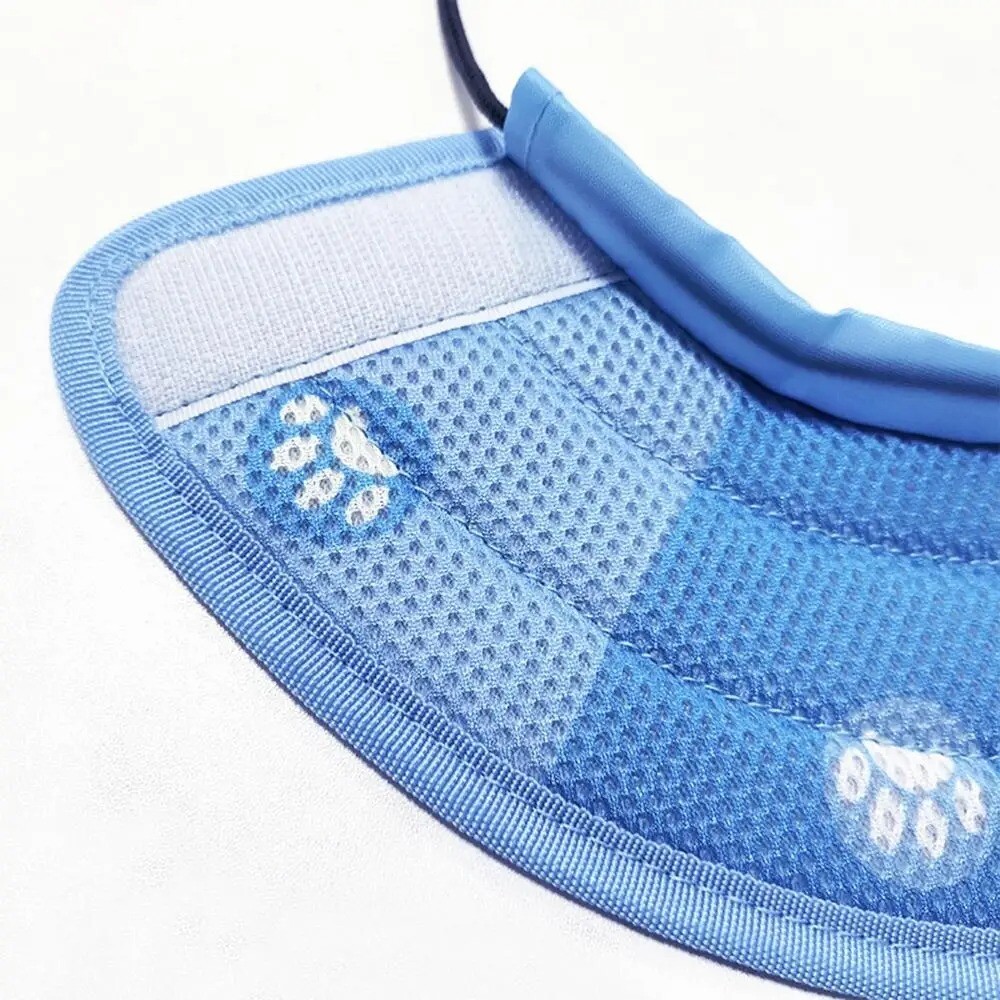 Adjustable Pet Neck Cone Recovery Collar Protective Medical Neck Ring ...