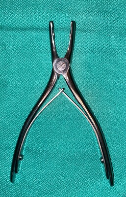 German Stainless Curved Bone Rongeur Instrument 4mm Bite- 5.5" | eBay