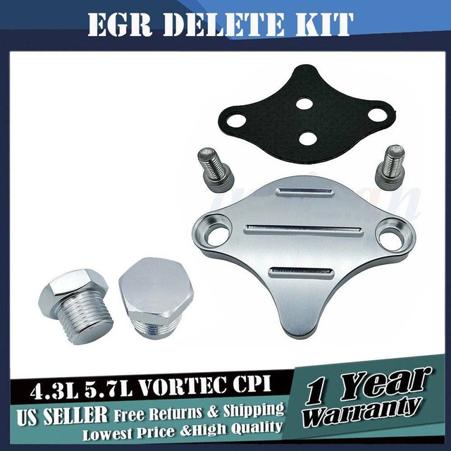 EGR /Block Off Plate Kit for Chevy Silverado Surburban 4.3 5.7 VORTEC ...