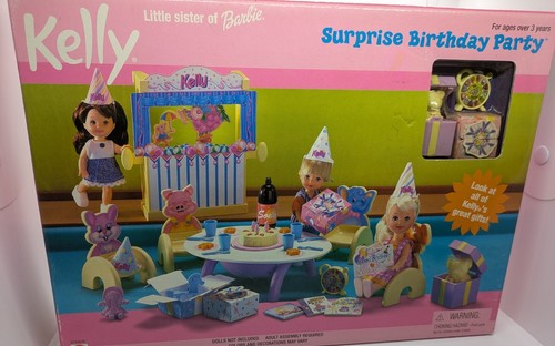 Barbie Kelly Surprise Birthday Party Playset - Kelly Barbie's Little Sister 1999 26676673461 | eBay