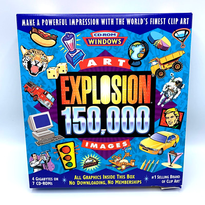 NOVA Dev. Explosion 150,000 Images Windows Ultimate in Quality Clip Art ...