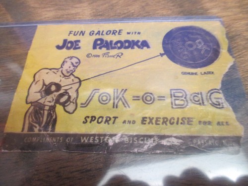 Joe Palooka SOK-O-BAG by Ham Fisher Wrapper | eBay