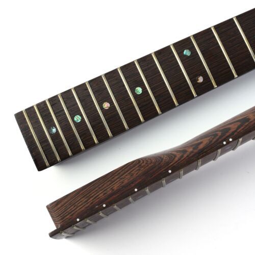 Wenge Electric Guitar Neck 9.5inch Radius 22 Frets Neck for Telecaster ...