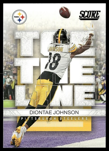 2022 Score Diontae Johnson #TL-DJ Toe the Line | eBay