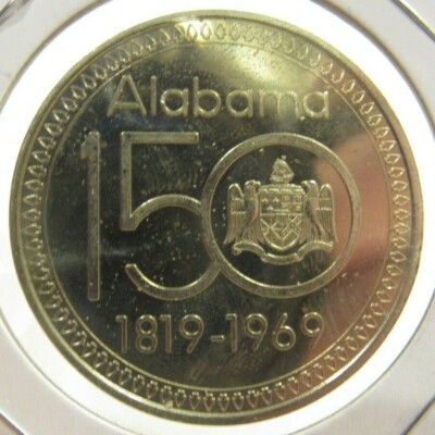 1969 Alabama 150th Anniversary State Capital Token - AL Ala. | eBay