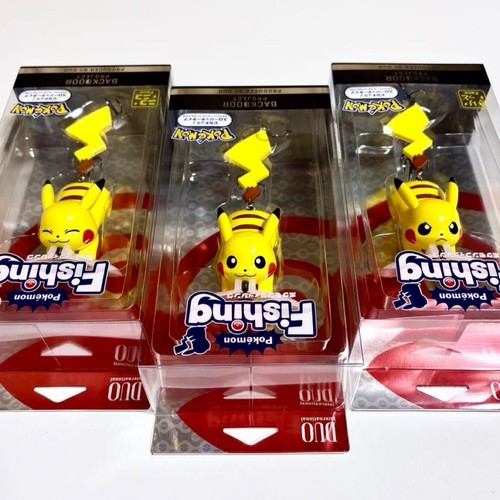 Pokemon Fishing Lure PIKACHU 3 Types of Face Set DUO Made In Japan ...