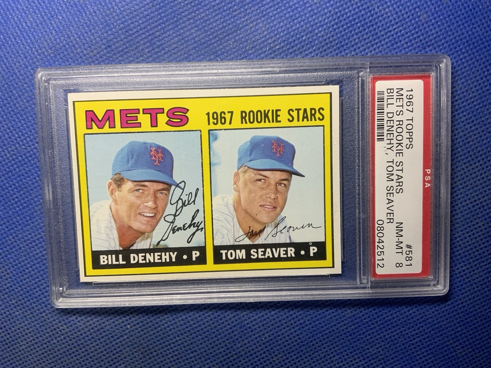 1967 Topps Tom Seaver Rookie #581 PSA 8 NM-MT *** Investment Card*** | eBay