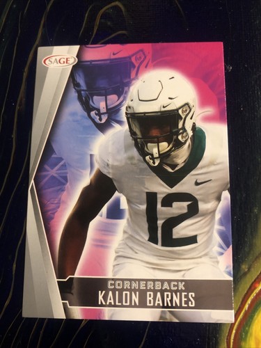 2022~Sage~Football Card~Kalon Barnes~#136 | eBay