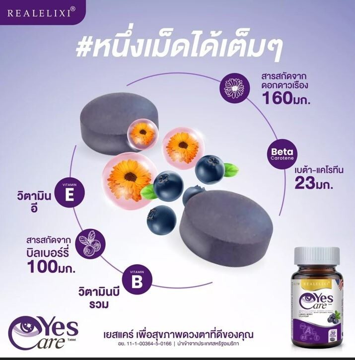 Yes Care, eye care supplement Eye vitamins 30Capsule | eBay