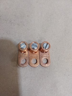 3PC Set Thomas & Betts BKB14-4 L70 Copper Mechanical Lug Connector ...