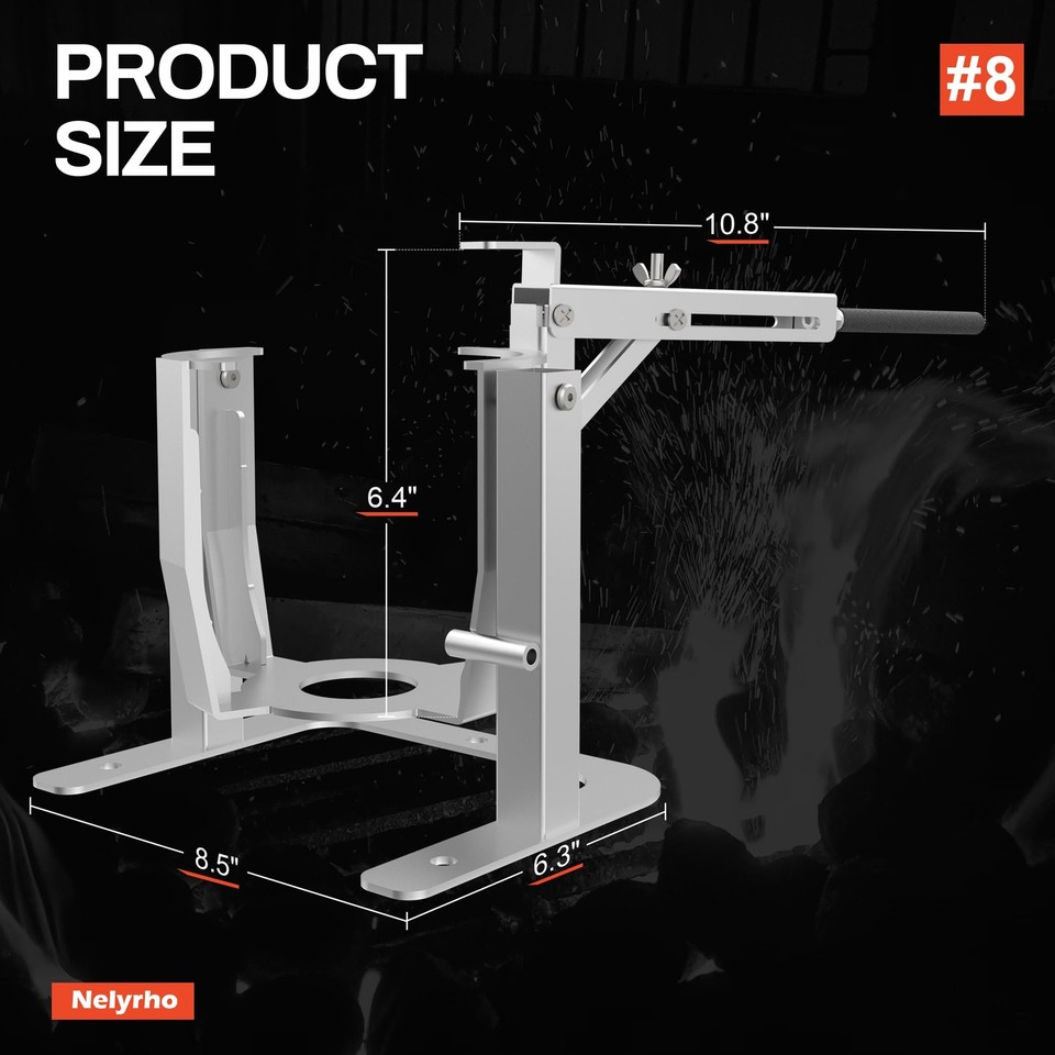 Hand-held Crucible Pouring Tongs/Rack with A Graphite Crucible, Work ...