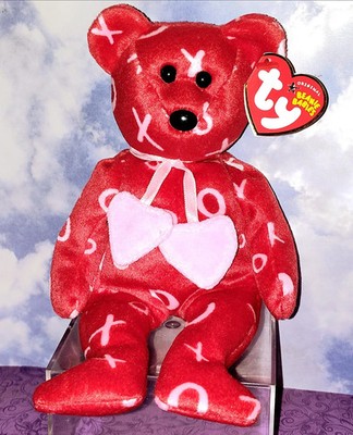 TY Beanie Baby - KISS-KISS the Bear MWMTs | eBay