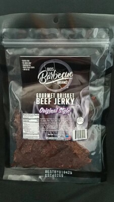 Original Style - Brisket Beef Jerky - 3oz -805 BBQ BRAND | eBay