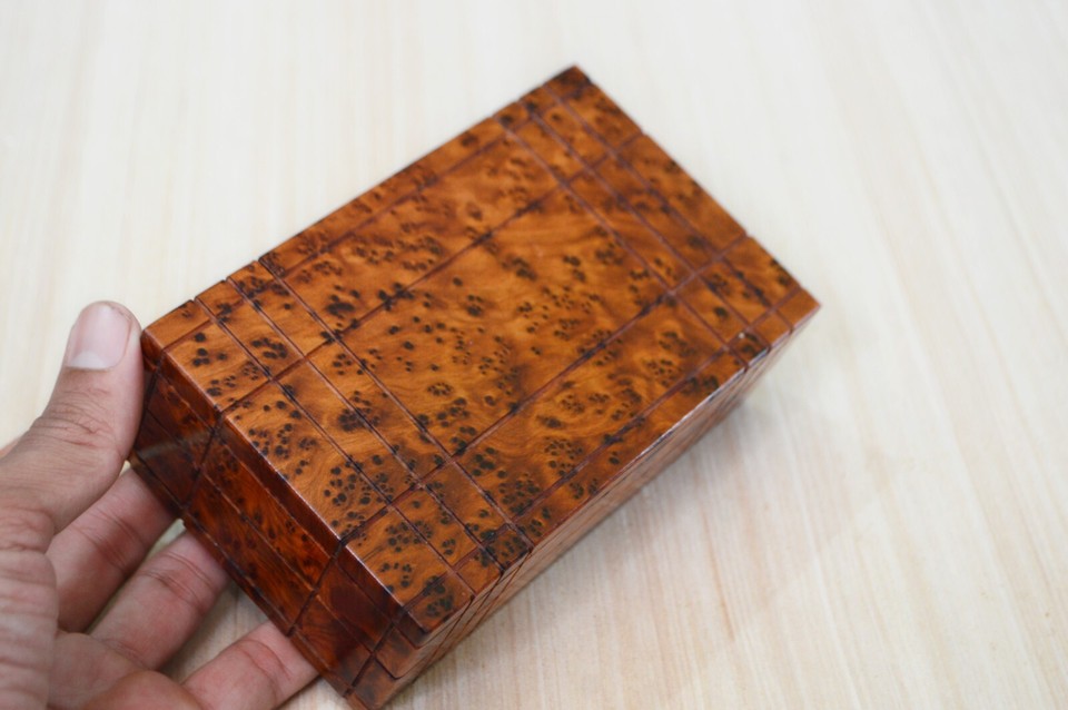 SECRET OPENING BOX Secret lock wood box Puzzle Box Money Box Wooden ...