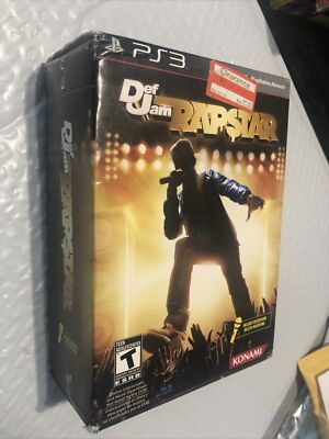 Def Jam Rapstar Bundle PS3 New Playstation 3 Brand New Sealed | eBay